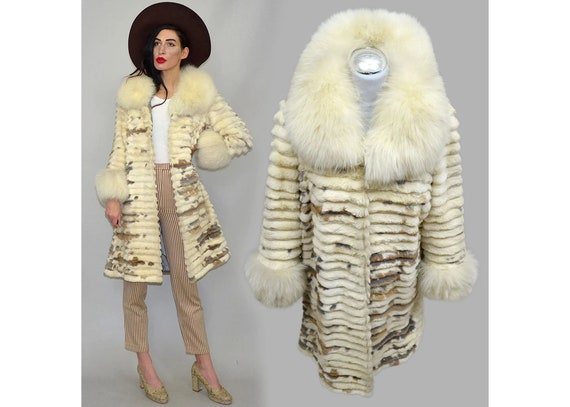 Vintage Fur Couture Masterpiece Arctic Fox Fur Prince… - Gem