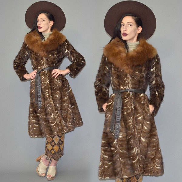 Shabby Fox Coat - Etsy