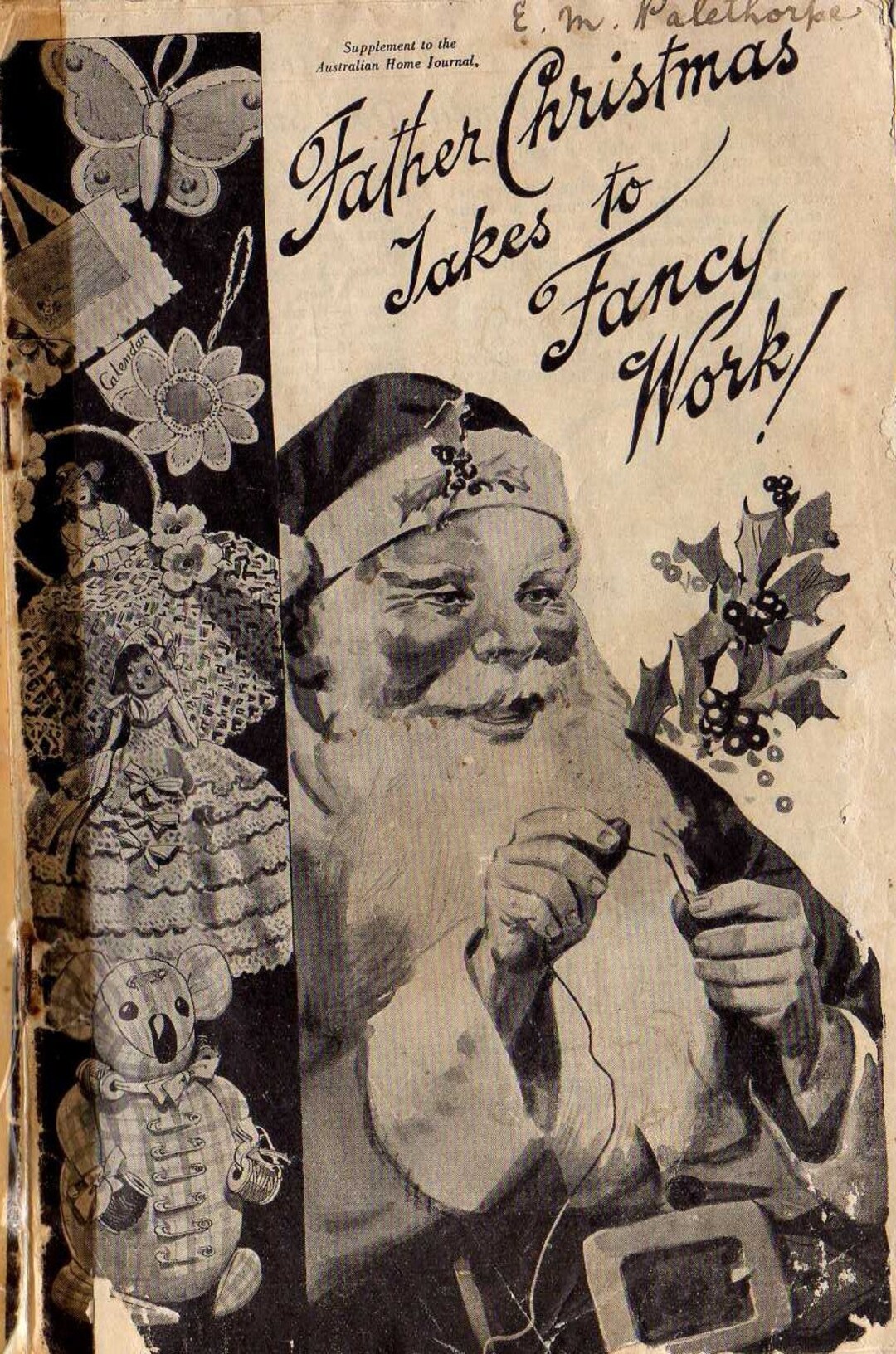 PDF 1930's Craft and Needlework Supplement Australian Home Journal ...