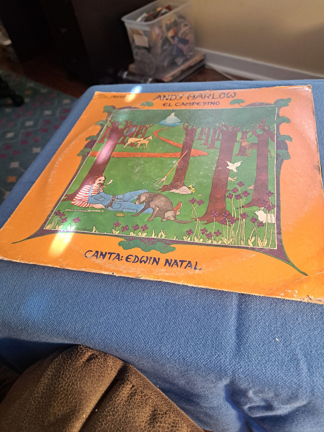 Andy Harlow El Campesino Canta: Edwin Natal Vinyl Album, 1975 Edition ...