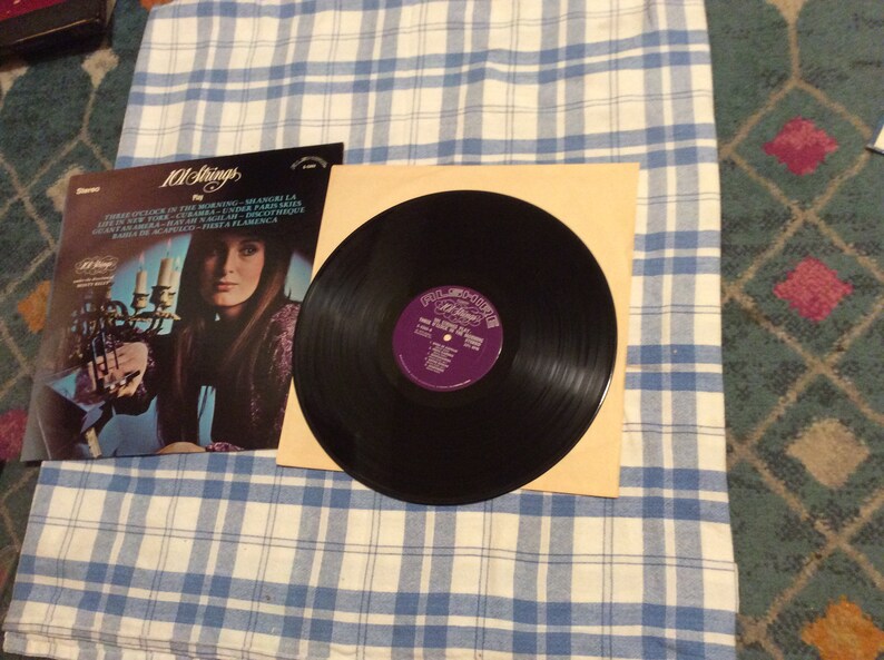 101 Strings Under the Direction of Monty Kellly Vinyl Album, 1972 ...