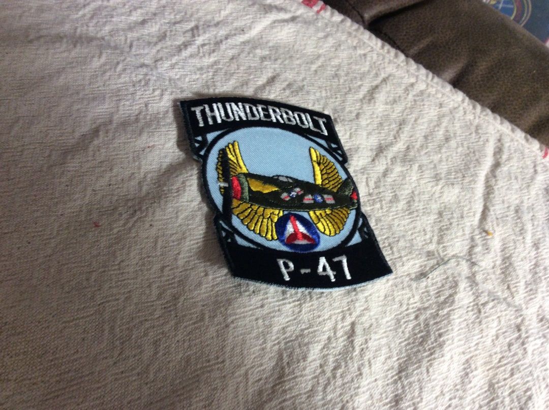 Thunderbolt P-47 Patch - Etsy
