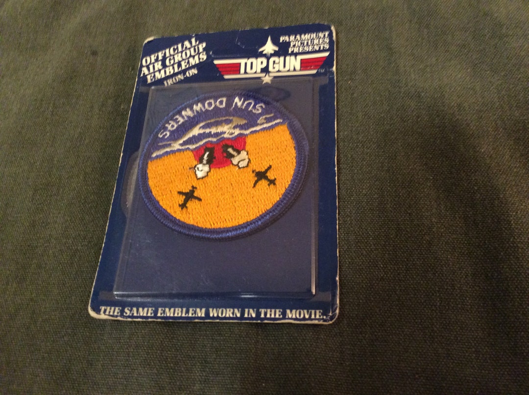 Vintage Top Gun Paramount Pictures Presents Sun Downer Patch in ...