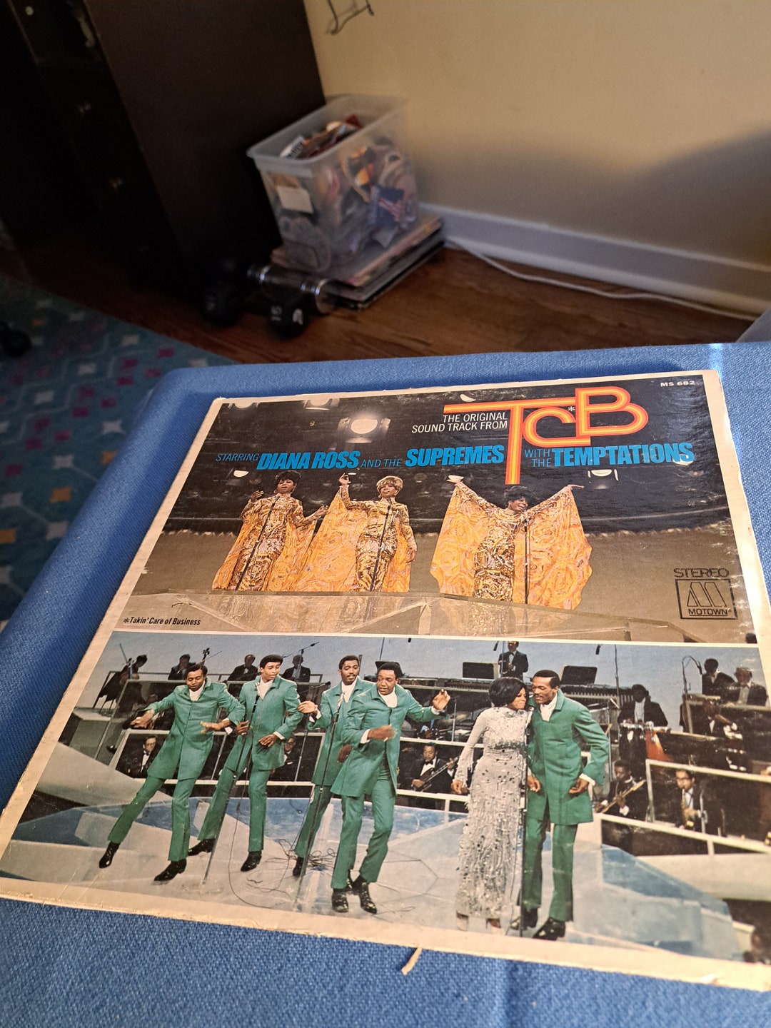 The Original Sound Track TCB Diana Ross and Temptations Vinyl Album ...