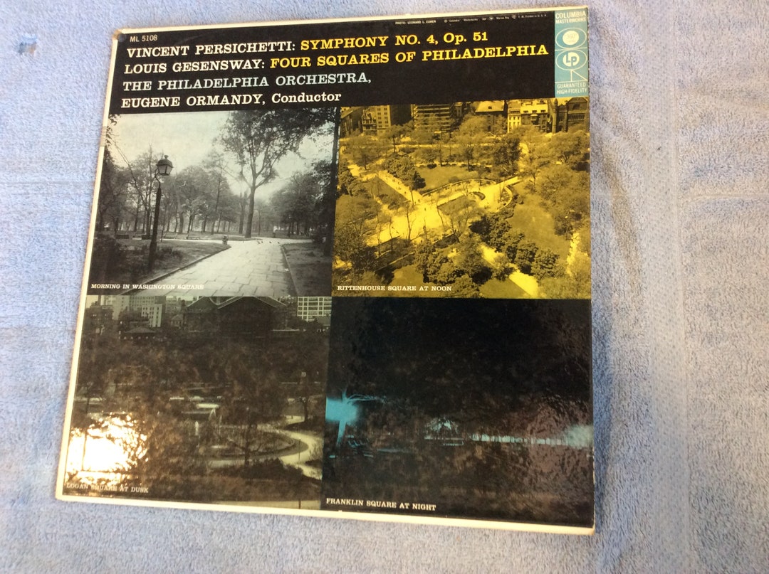 Vincent Persichetti: Symphony No. 4 Vinyl Album - Etsy