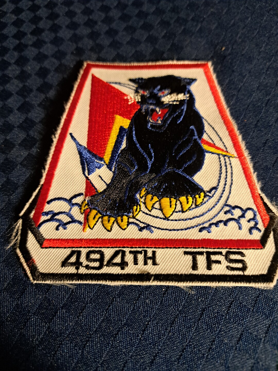 Tactical Fighter Squadron 494th TFS Patch - Etsy