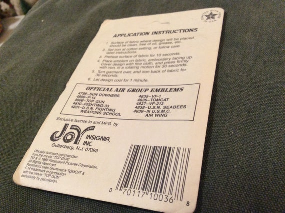 Vintage Top Gun Paramount Pictures Presents Sun Downe… - Gem