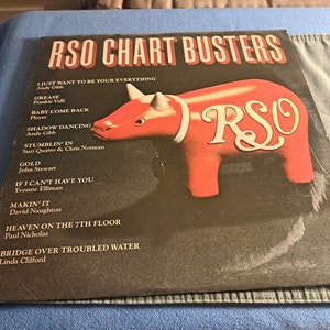 RSO Chart Busters I Just Want to Be Your Everything Vinyl Album, 1978 ...