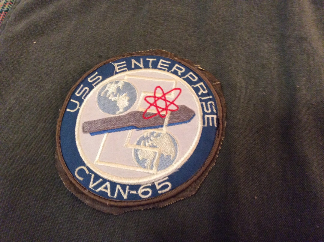 USS Enterprise CVAN-65 Patch - Etsy