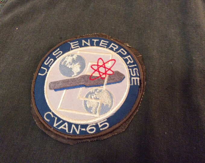 USS Enterprise CVAN-65 Patch - Etsy