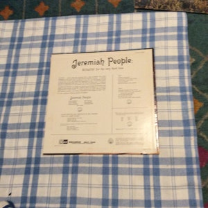 Jeremiah People: Buildin’ for the Very 3rd Time Vinyl Album, 1973 ...