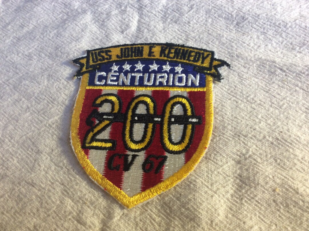 USS John F. Kennedy Centurion 200 CV 67 Patch - Etsy