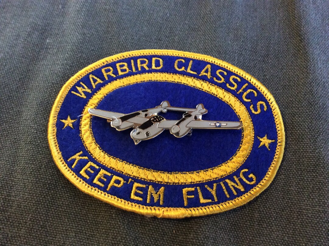 Warbirds Classics Keep’em Flying Patch With Airplane Pin - Etsy