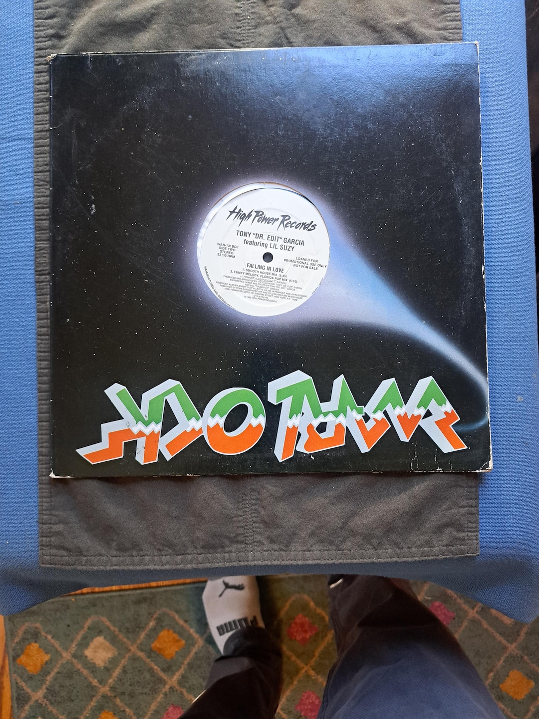 High Power Records Tony "dr. Edit" Garcia Featuring Lil Suzy Vinyl ...