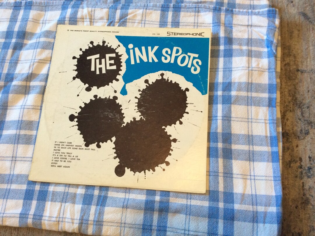 The Ink Spots Mega Disk Vinyl Album - Etsy