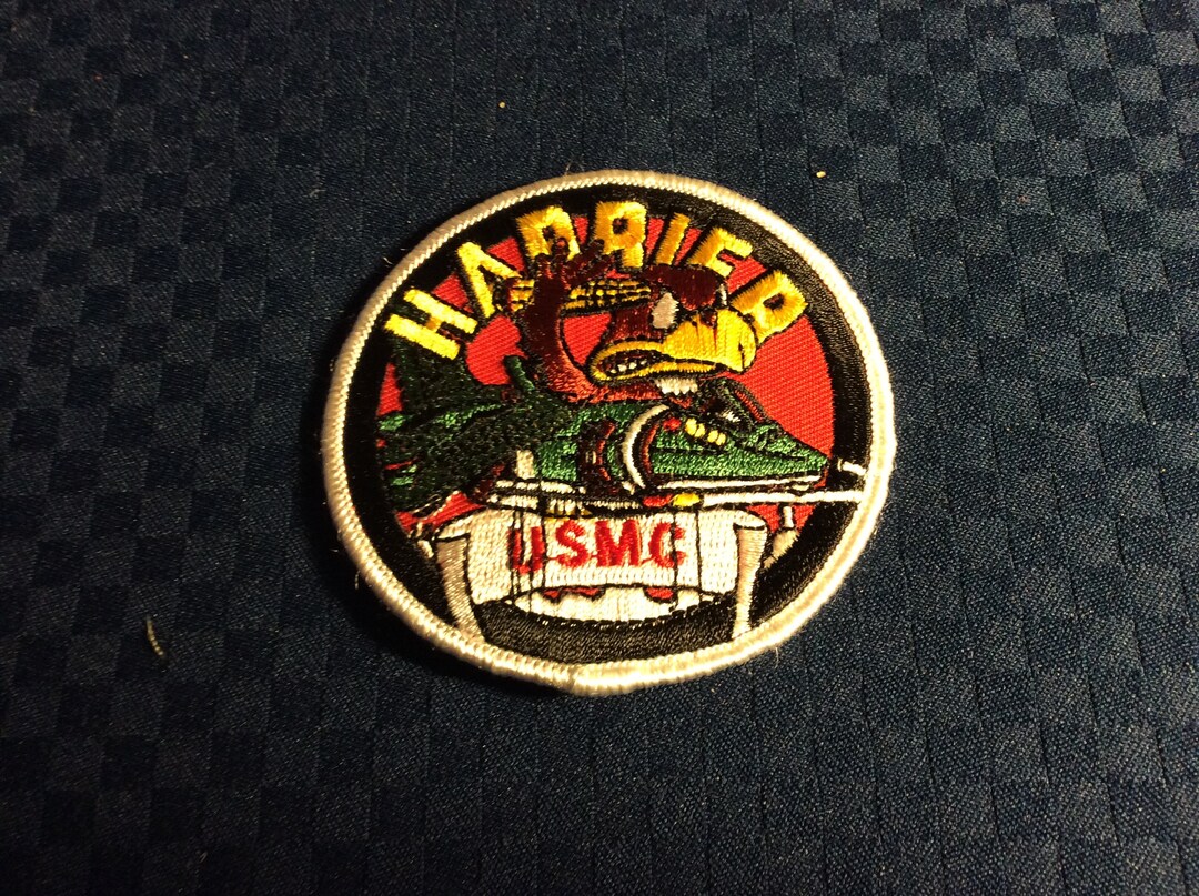Harrier USMC Military Patch - Etsy