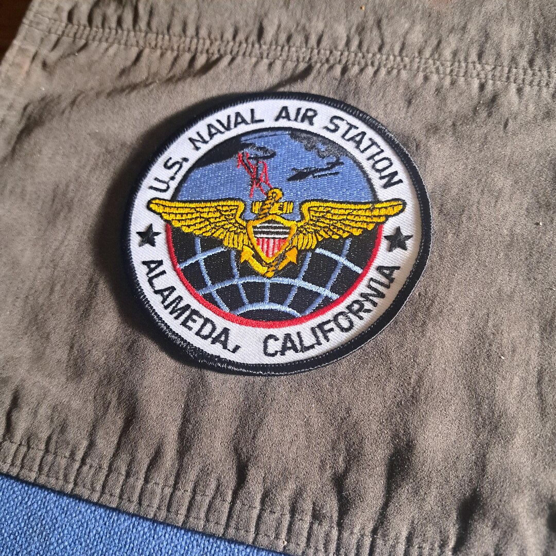 U.S. Naval Air Station Alameda, California Patch - Etsy