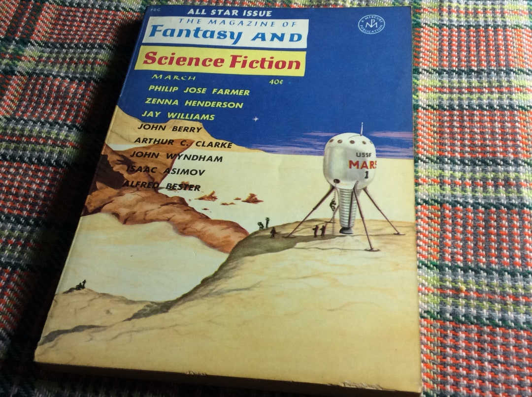 All Star Issue the Magazine of Fantasy and Science Fiction, March 1961 ...