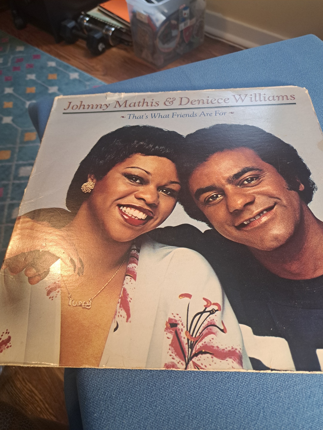 Johnny Mathis & Deniece Williams That's What Friends Are for Vinyl ...