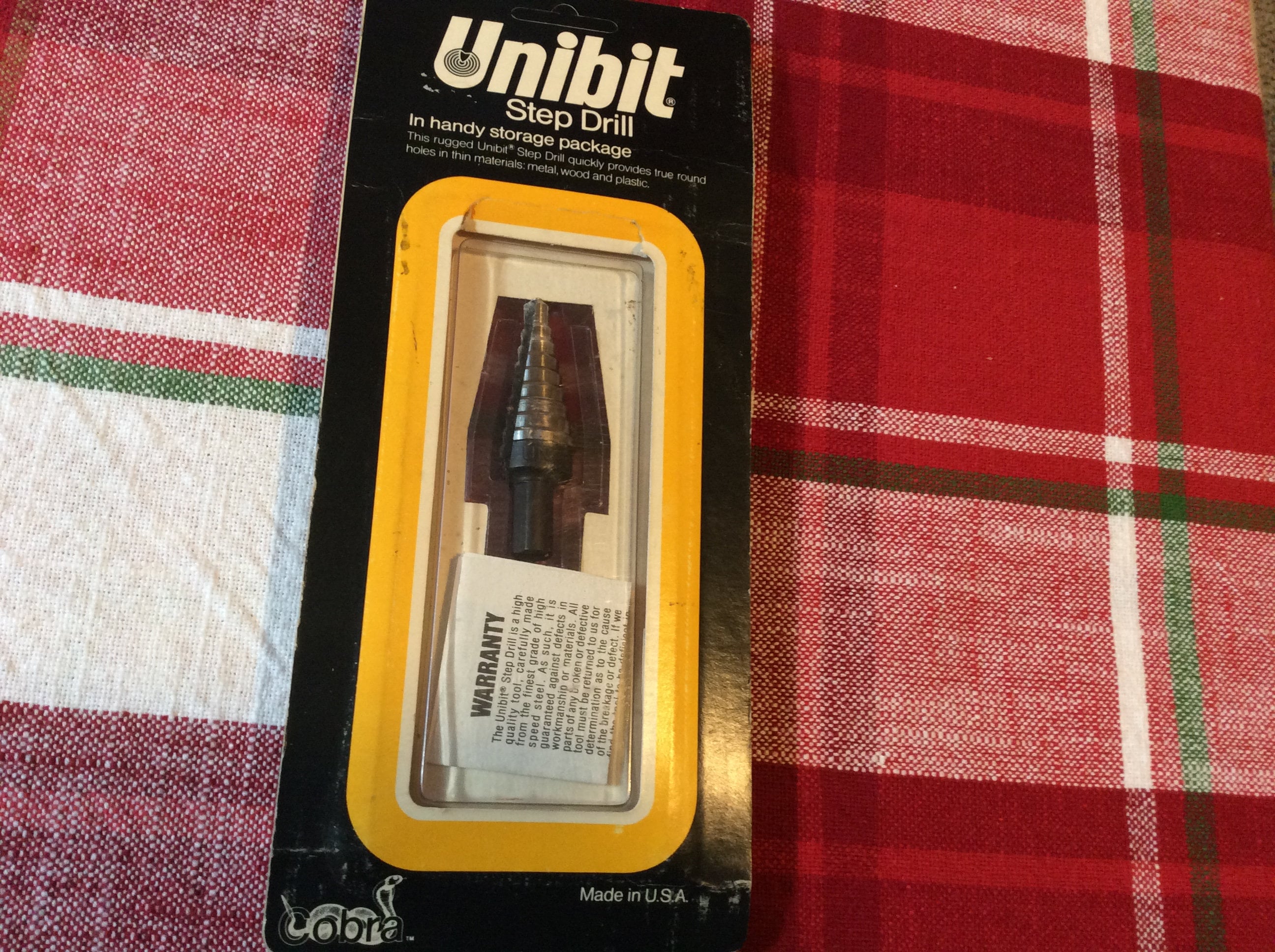 Vintage Unibit Step Drill 3 in Box - Etsy