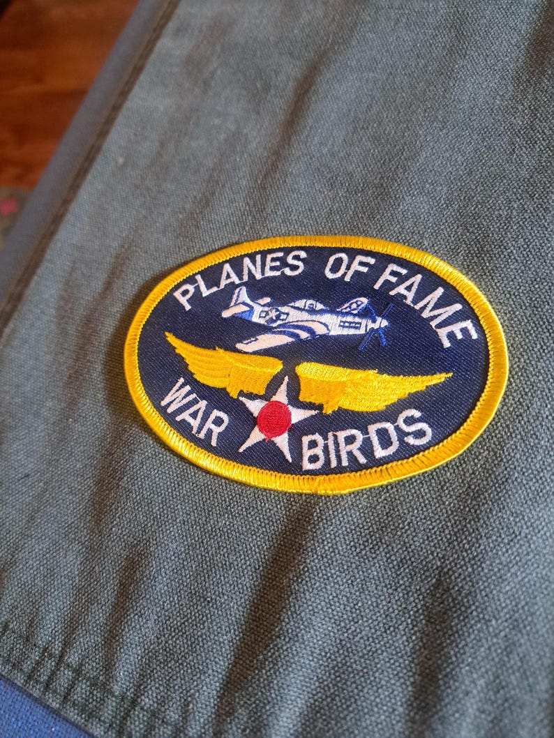 Planes of Fame War Birds Aviation Patch - Etsy