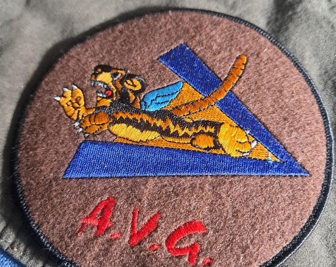 AVG Flying Tigers Aviation Patch - Etsy