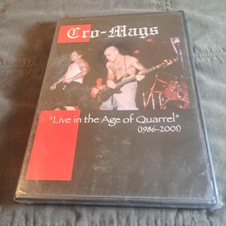 Cro-mags Live in the Age of Quarrel CD, New Sealed - Etsy