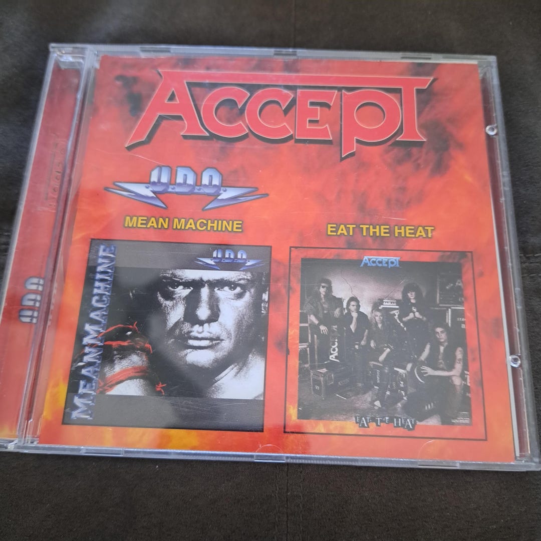 Accept, Mean Machine Mean Eat the Heat CD. - Etsy
