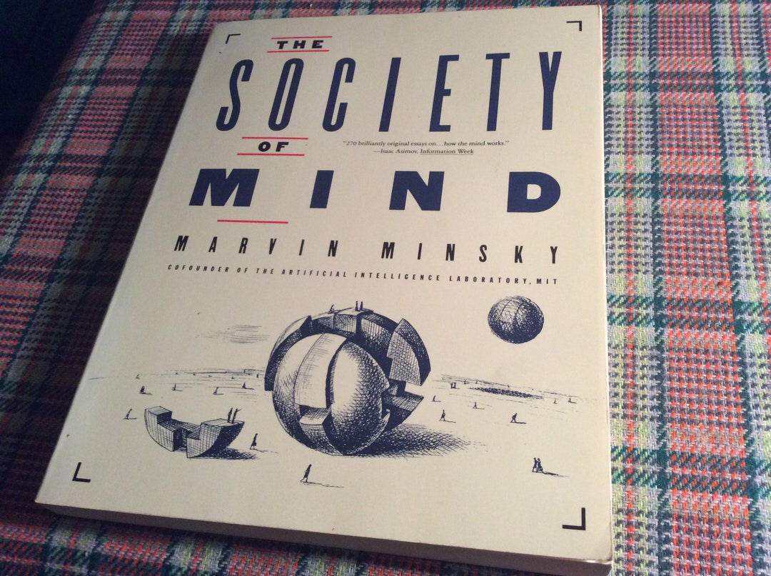 The Society of Mind Paperback, 1986 Edition - Etsy