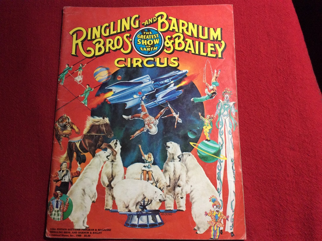 Vintage Ringling Bros Circus Program 1989 Edition. - Etsy