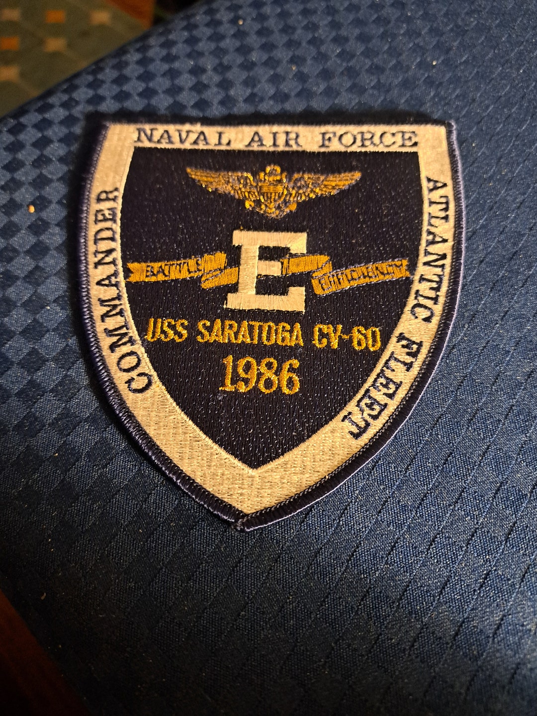 Commander Naval Air Force Atlanta Fleet USS Saratoga CV-60 1986 - Etsy