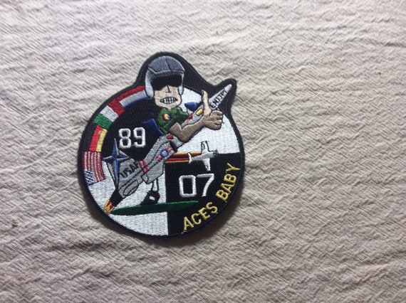 USAF Aces Baby Aviation Patch - Gem