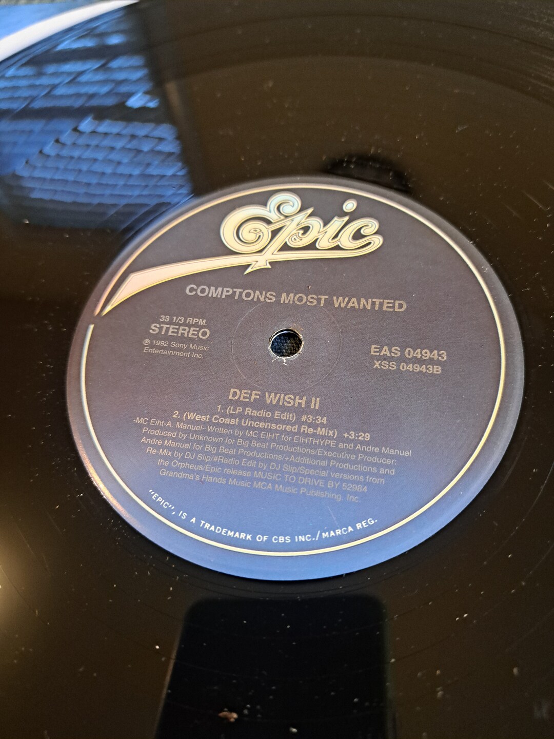 The Treacherous Three Promotional Vinyl Album, 1994. - Etsy