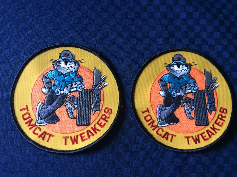 Two Tomcat Tweakers Aviation Patches - Etsy