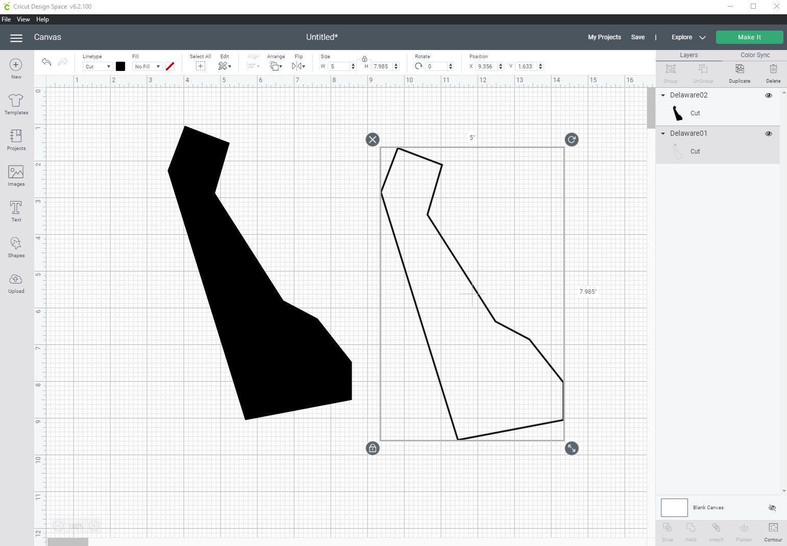 Delaware State Map Svg Png Jpg Eps Delaware Vector Graphic - Etsy