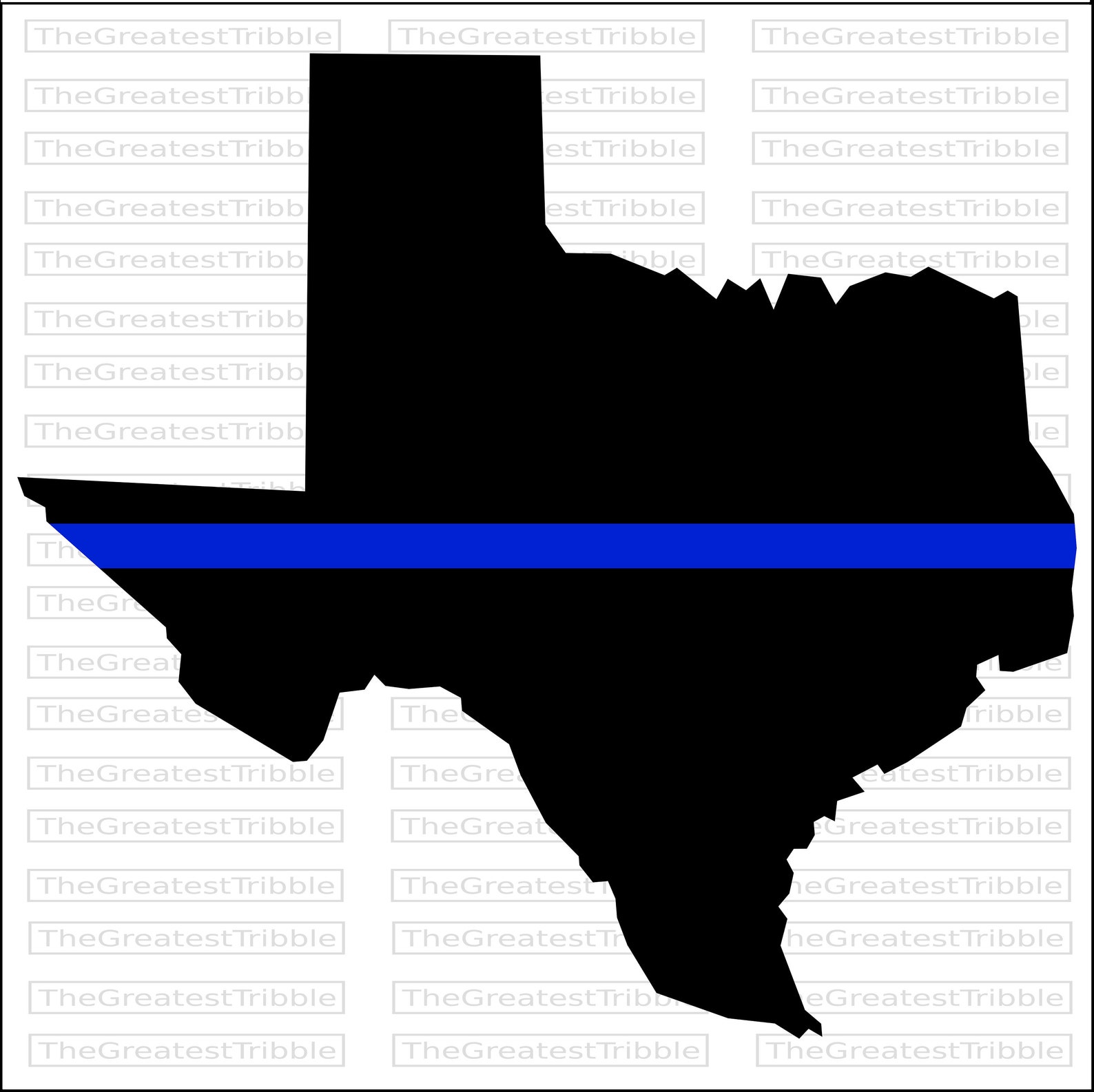 Thin Blue Line Texas USA Flag Thin Blue Line American Flag Eps - Etsy