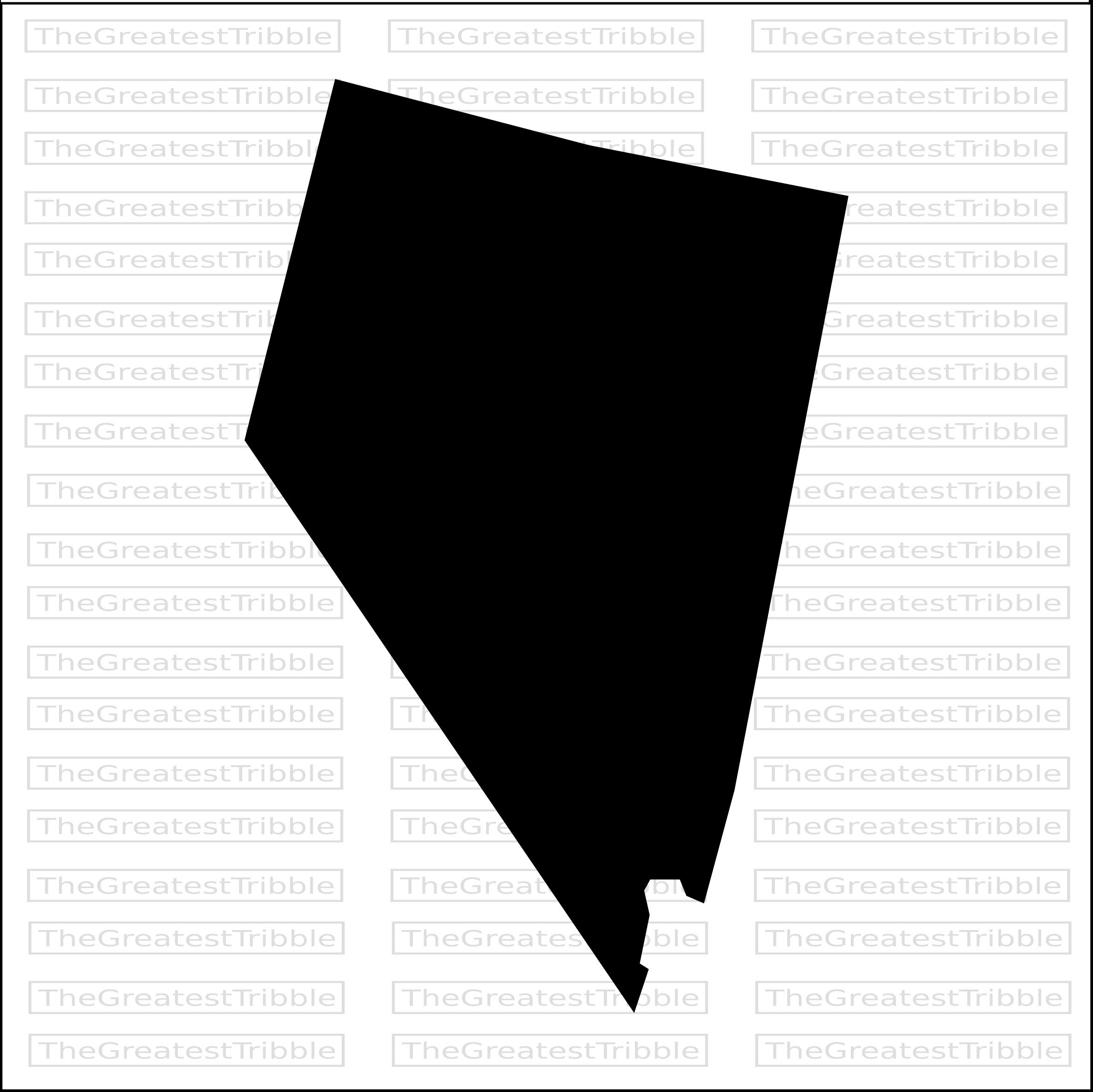 Nevada State Map SVG PNG JPG Vector Graphic Clip Art Nevada State ...