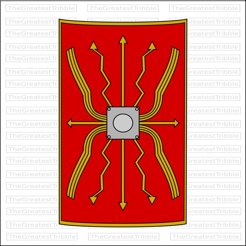 Spartan & Roman Shield Spear Vector Graphics (SVG, PNG, JPG) - Etsy