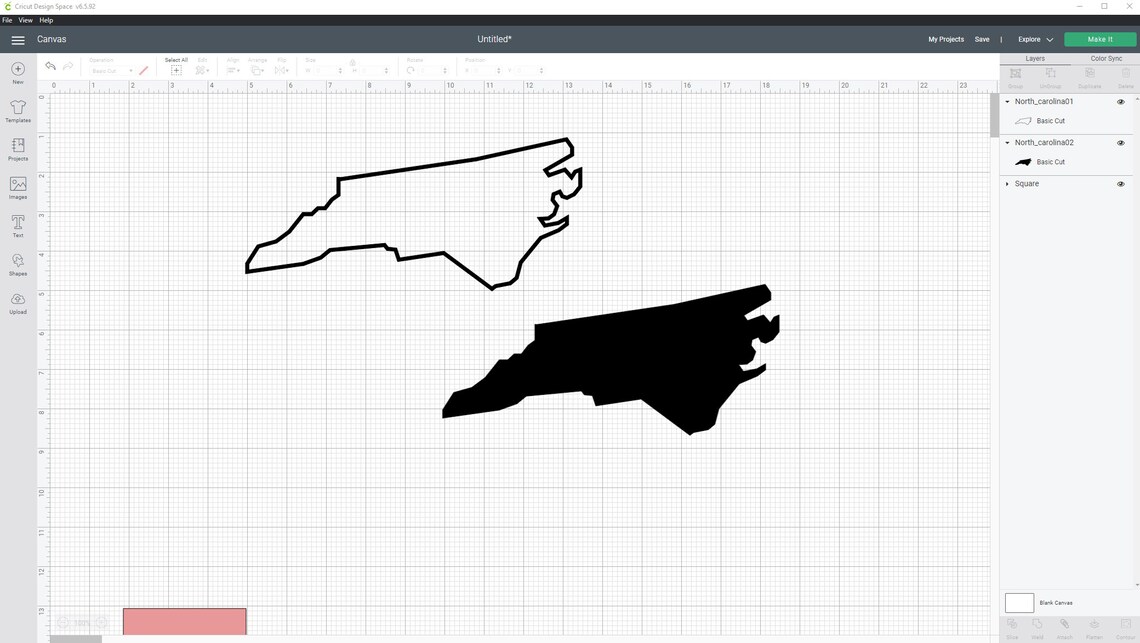 North Carolina Map Eps Svg Png Jpg Vector Graphic Clip Art - Etsy Canada