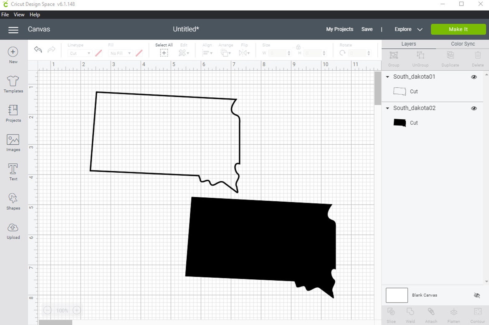 South Dakota State Map Svg Png Jpg Eps Vector Graphic Clip Art South ...