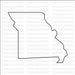 Missouri State Map Svg Png Jpg Eps Vector Graphic Clip Art Missouri ...