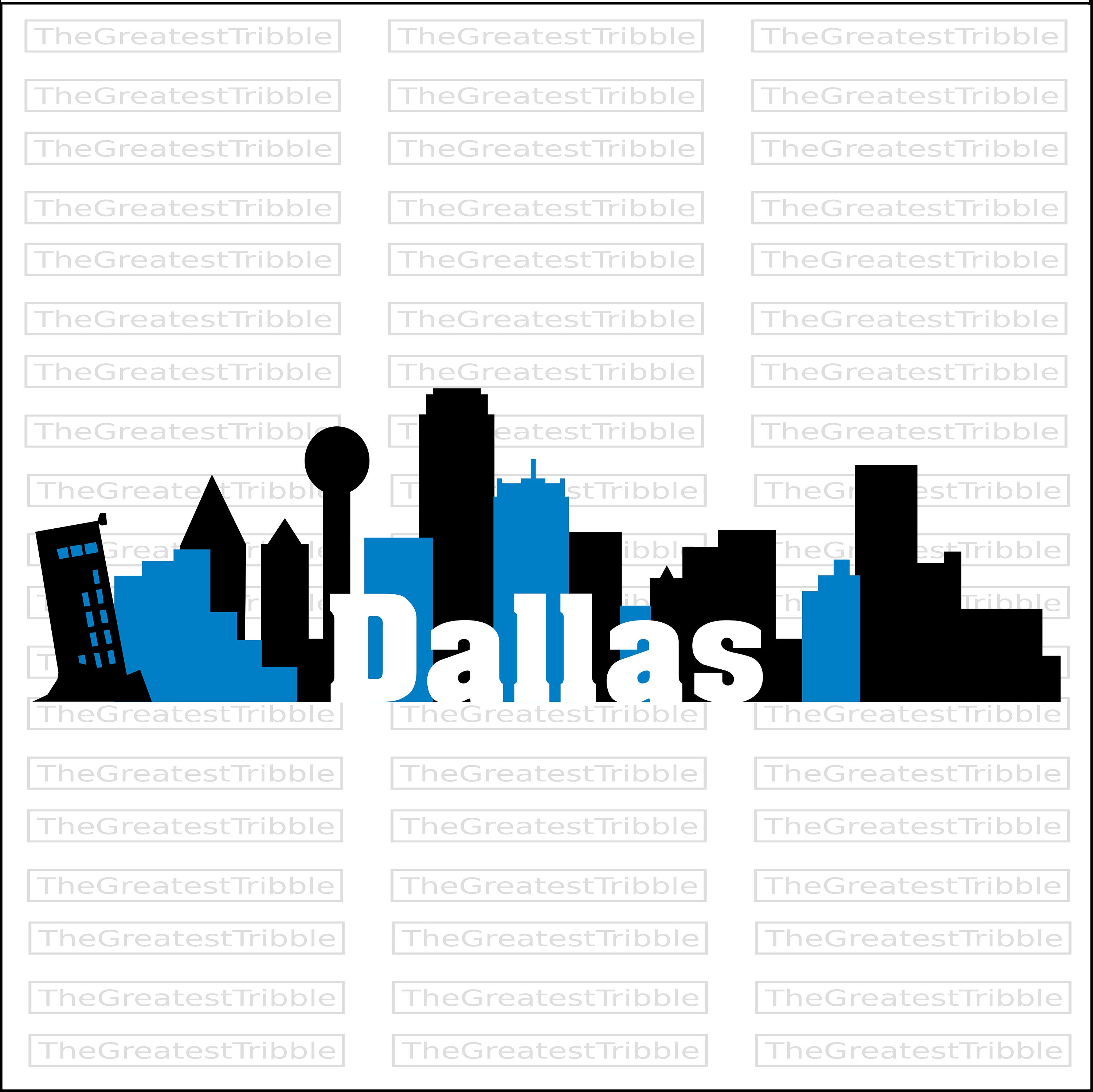 Leaning Tower of Dallas City Skyline Silhouette svg png jpg | Etsy