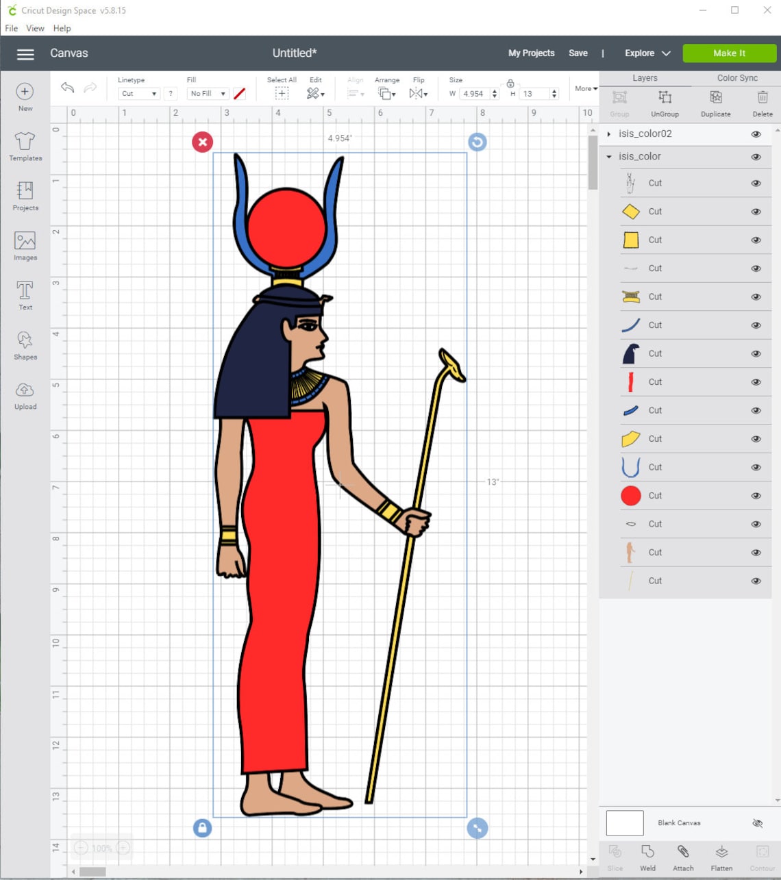 Isis Egyptian God Clip Art Svg Png Jpg Eps Ancient Egyptian - Etsy