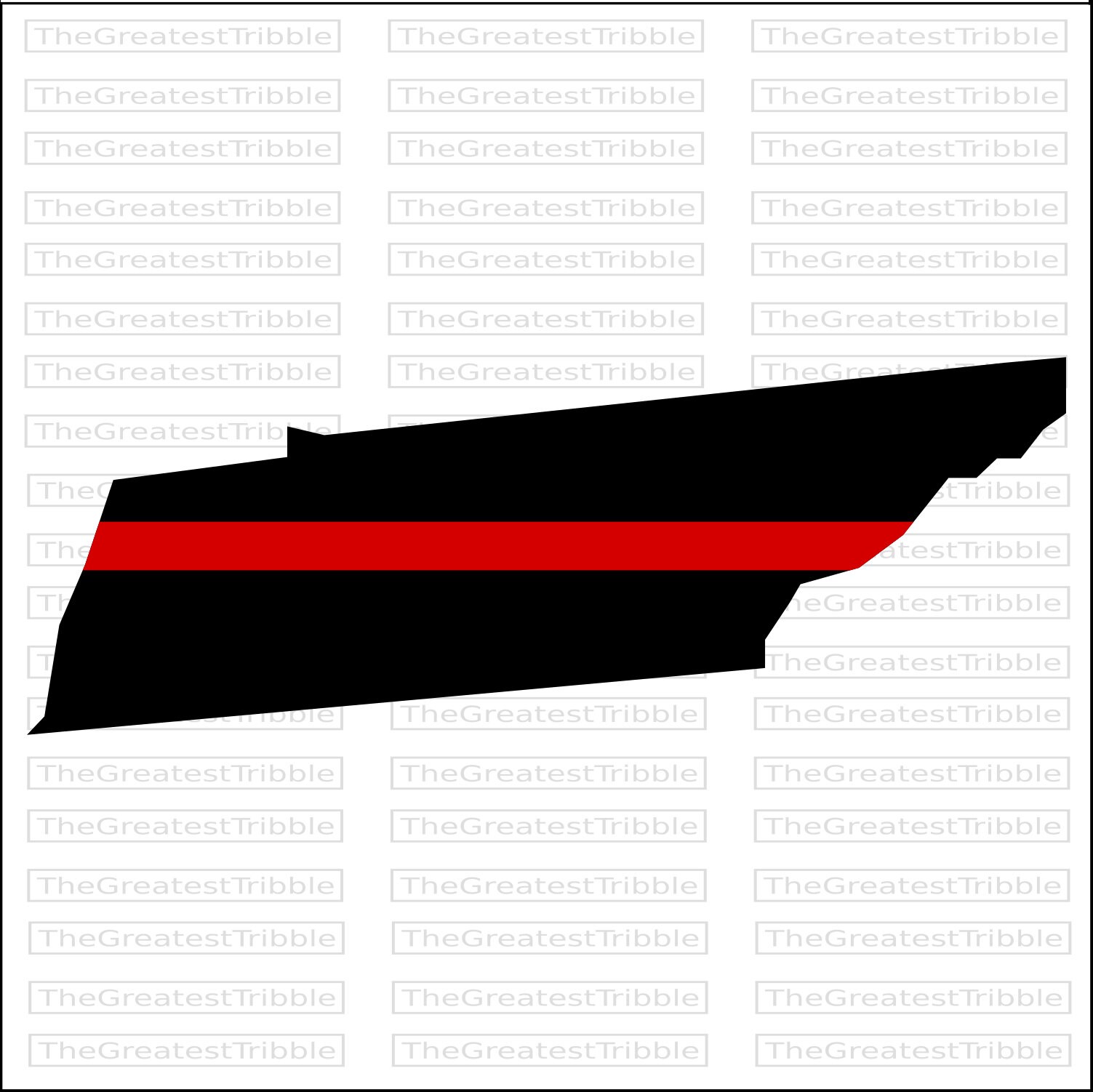 Thin Red Line Tennessee Flag Clip Art (SVG, PNG, JPG) - Etsy