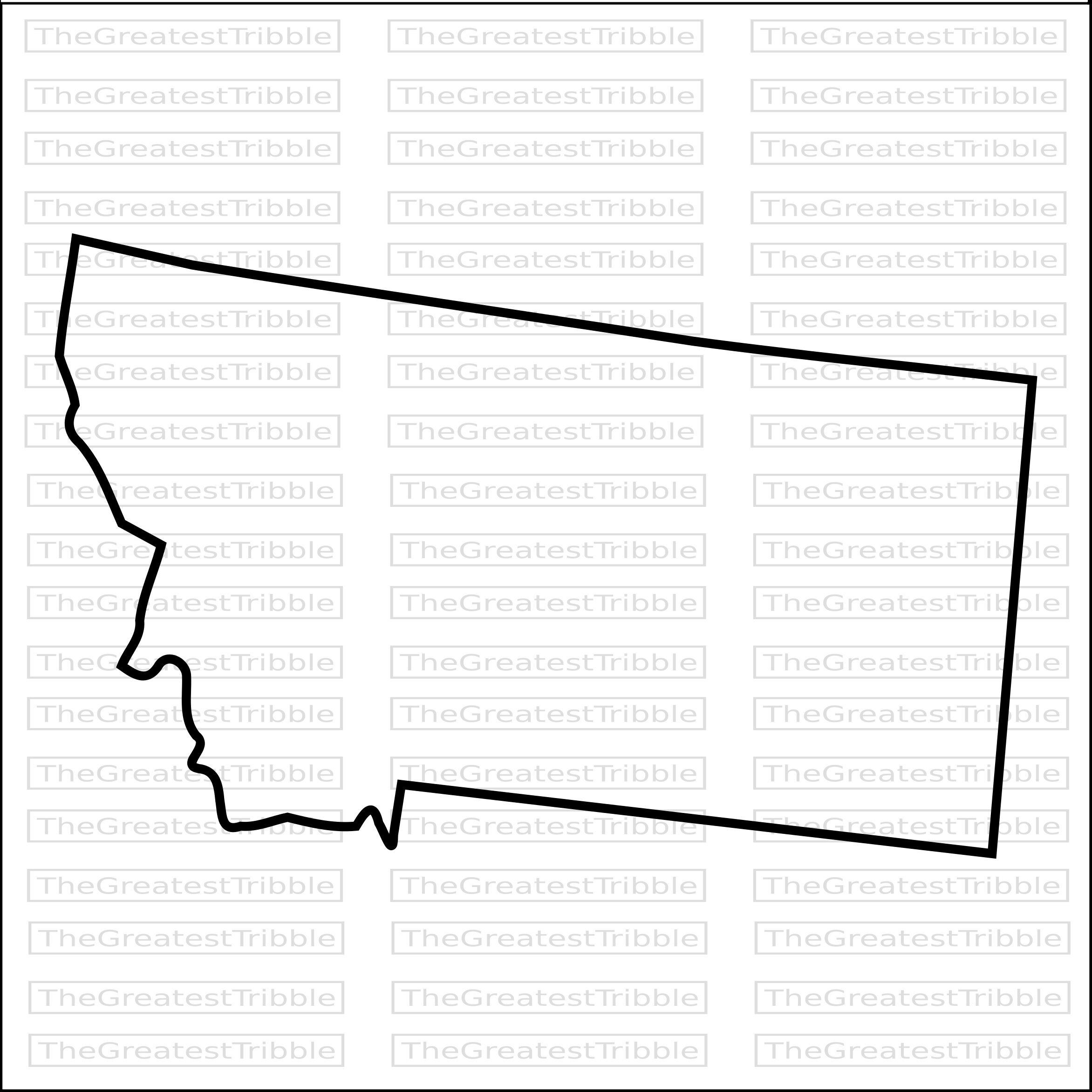 Montana State Map Svg Png Jpg Eps Vector Graphic Clip Art - Etsy