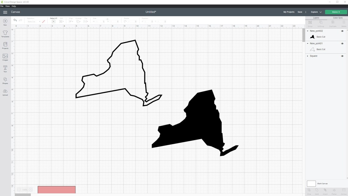 New York State Map Svg Png Jpg Eps Vector Graphic Clip Art New - Etsy