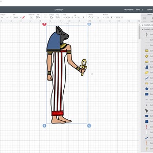 Bastet Egyptian God Clip Art Svg Png Jpg Eps Ancient Egyptian Bastet ...