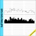 Baltimore City Skyline Silhouette Baltimore City Skyline Outline Eps ...