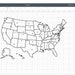 US States Map With State Capitals Eps Svg Png Jpg Vector Graphic Clip ...