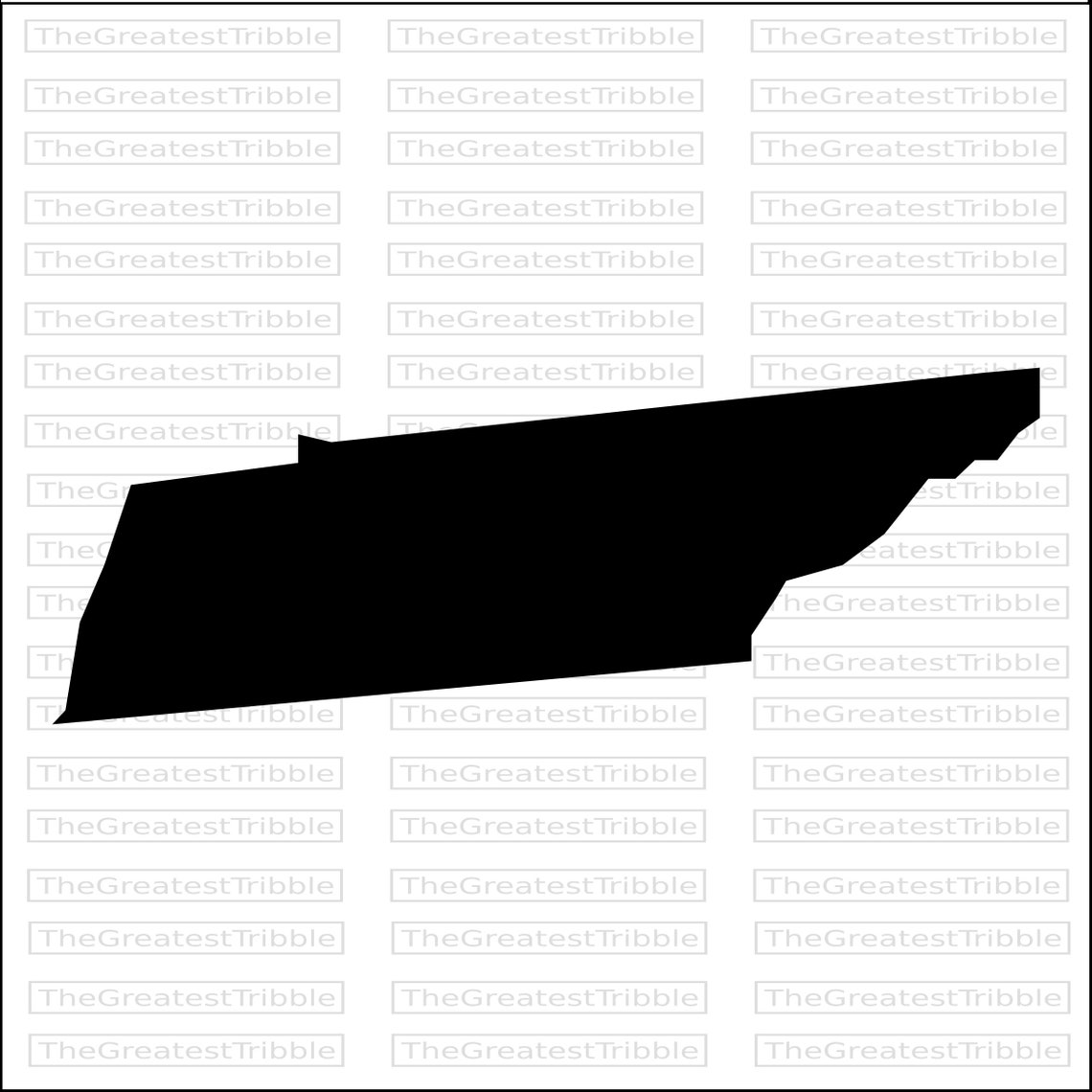 Tennessee State Map Svg Png Jpg Eps Vector Graphic Clip Art - Etsy
